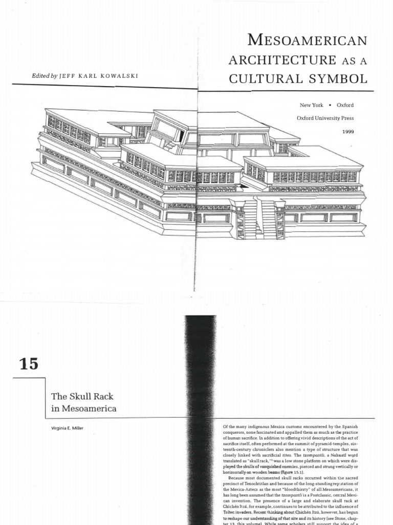 The Skull Rack in Mesoamerica | PDF | Mesoamerica | Maya Civilization