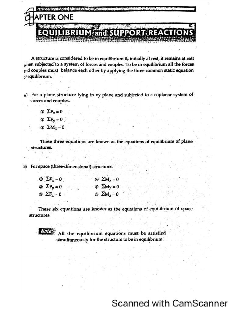Structural Theory | PDF