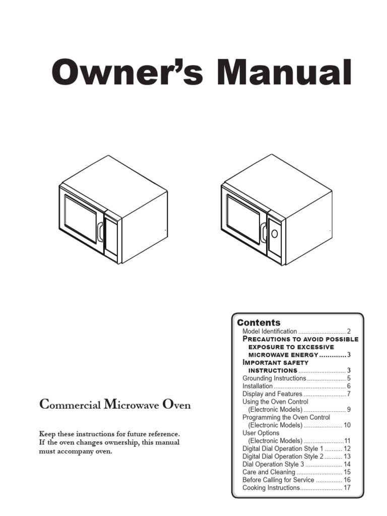 Menumaster RCS511TS | PDF | Ac Power Plugs And Sockets | Oven
