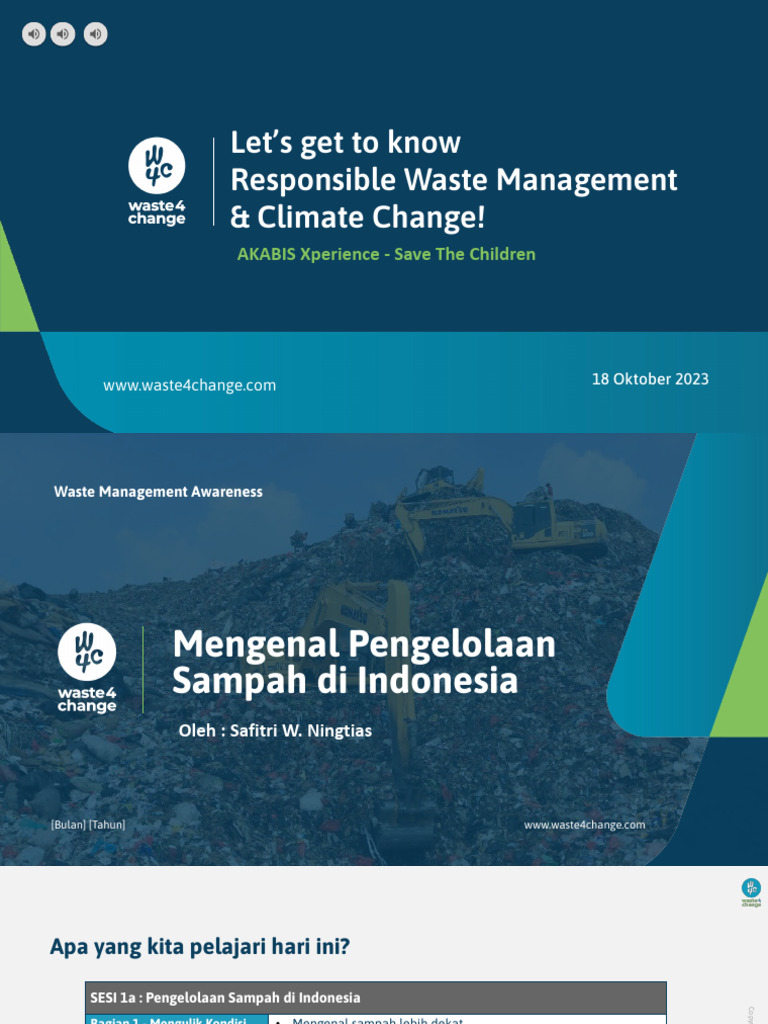 (STC) Session 1a - Waste Management Awareness | PDF