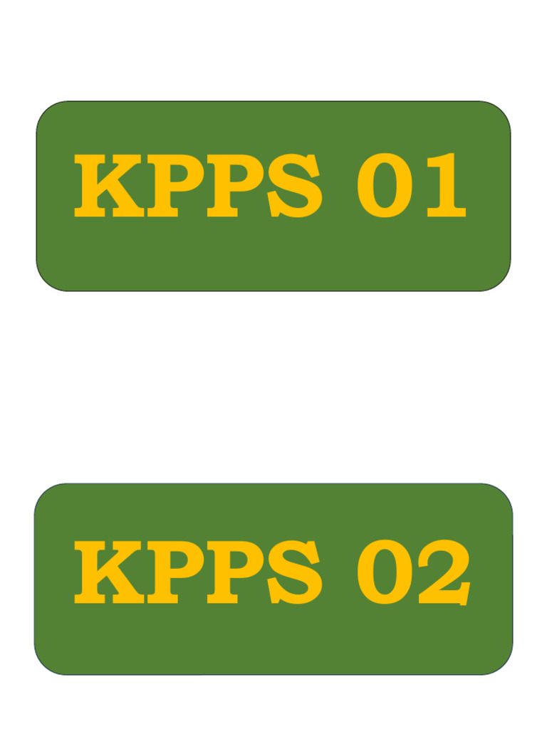 KPPS 01-07 Dan Panwas | PDF