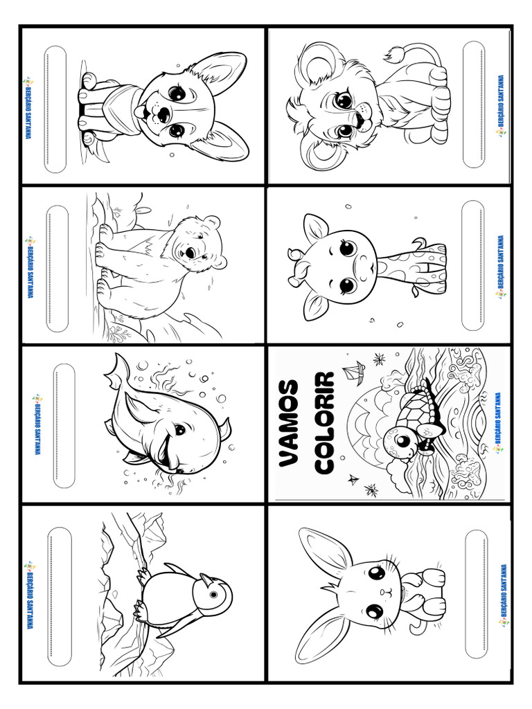 Livrinho Colorir | PDF