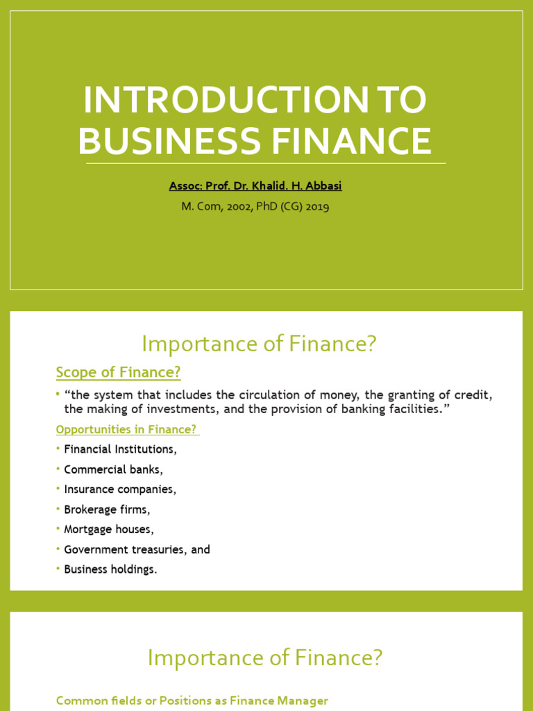 Lecture Finance | PDF | Stocks | Financial Capital