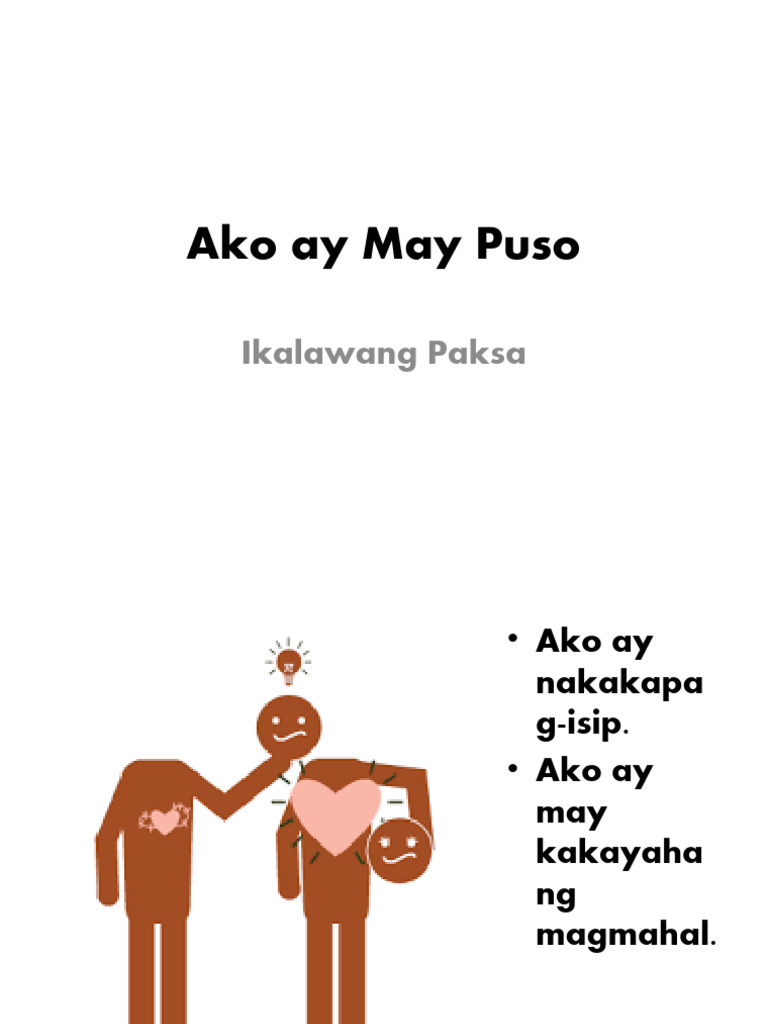 Ako Ay May Puso | PDF