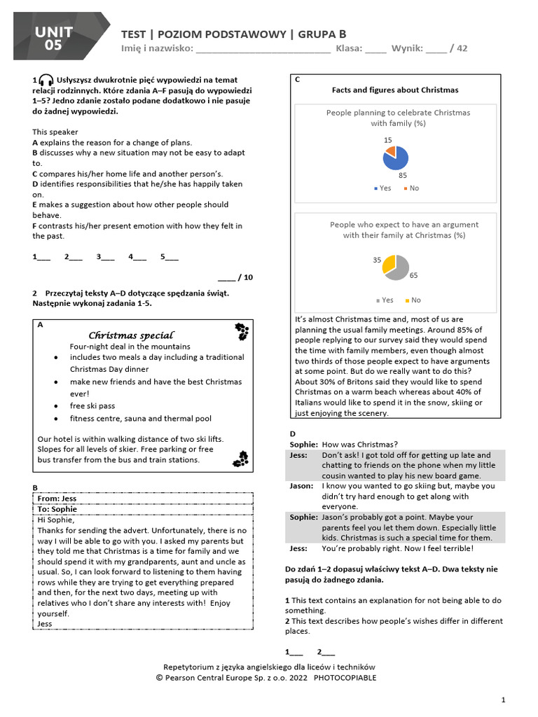 RepetMat U05 Test Podst B | PDF