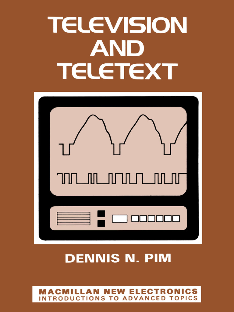 Television and Teletext | PDF | Telecommunications | Imaging