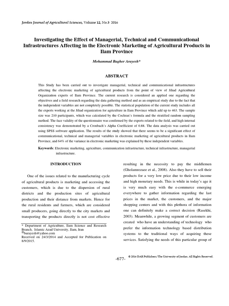 Investigating The Managerial, Technical and Communication ...