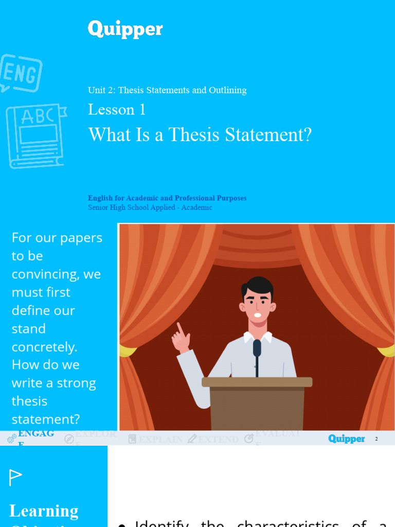 Crafting Strong Thesis Statements | PDF | Thesis | Question