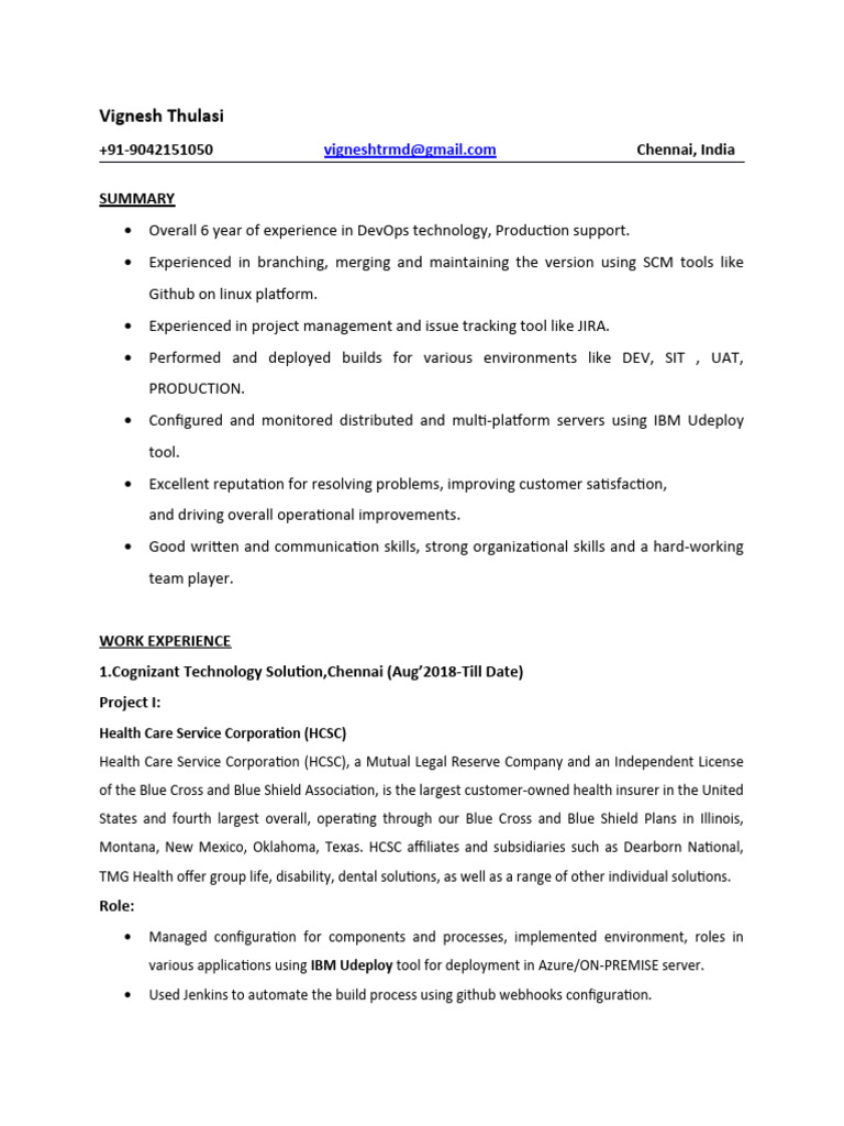 VIGNESH Resume | PDF | Web Application | Computing