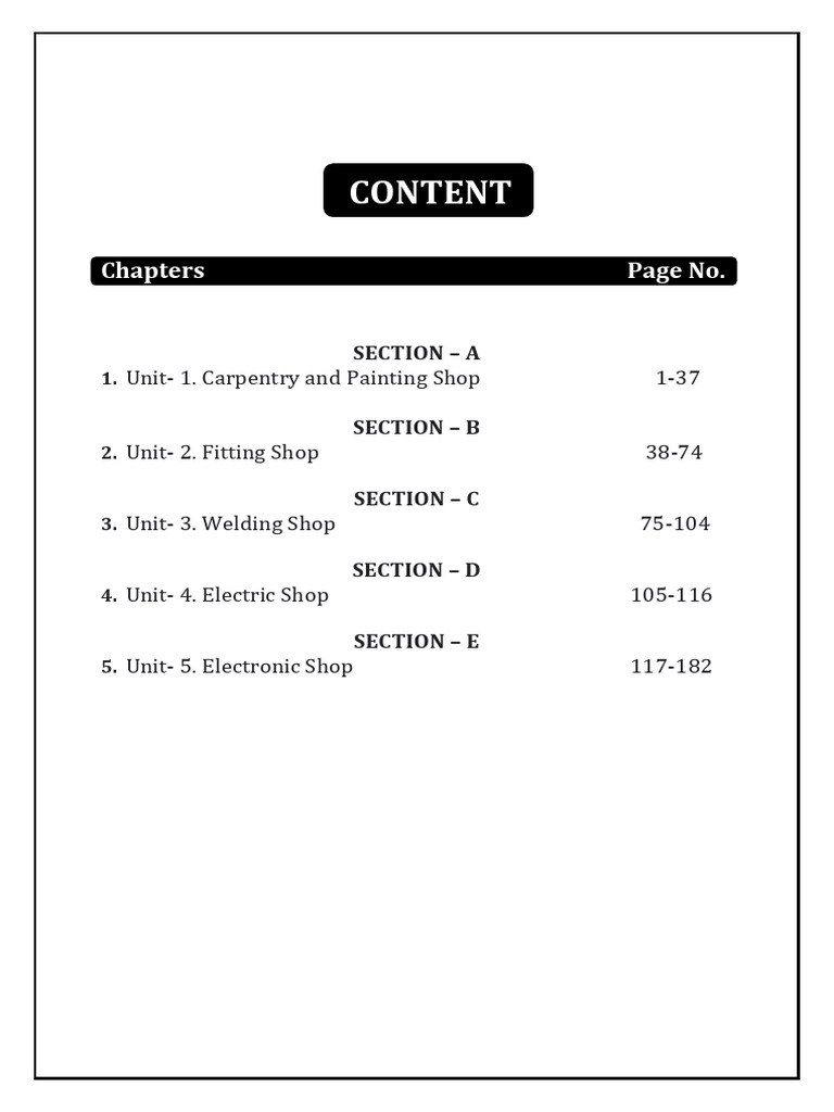 Workshop Technology - I | PDF | Wood | Screw
