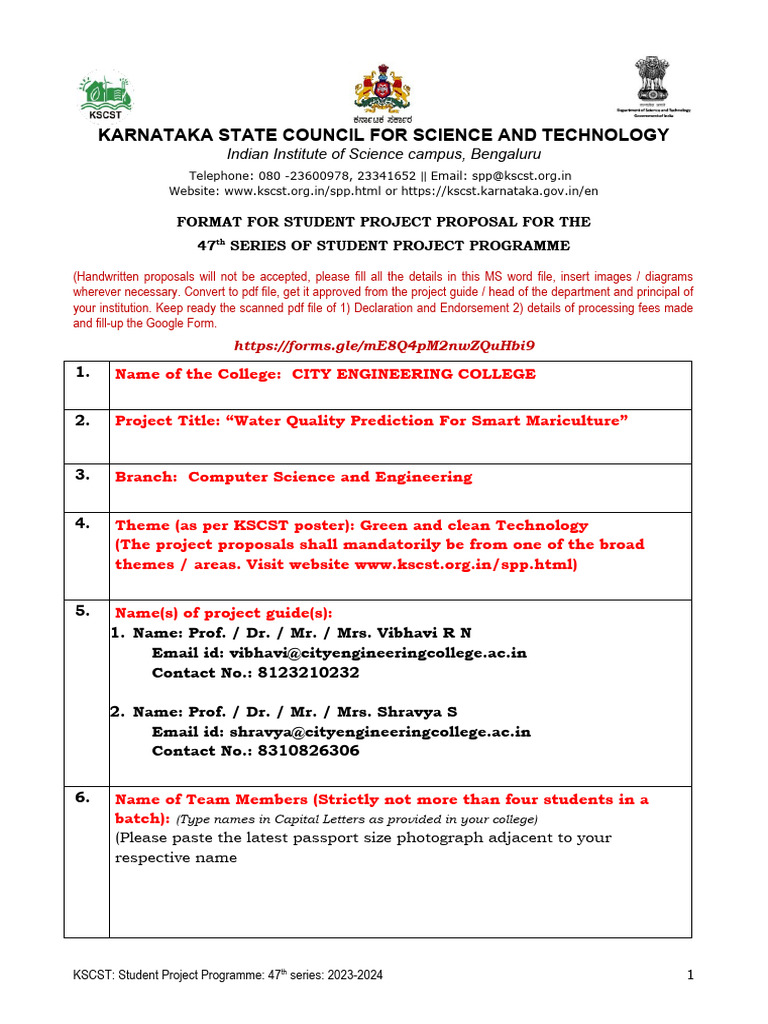 03 SPP 47S Proposal Format Photo | PDF | Machine Learning | Data