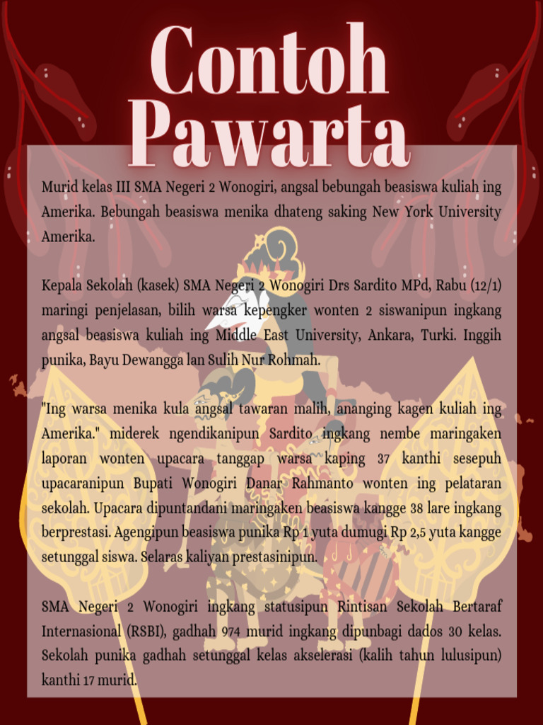 Contoh Pawarta - 20240114 - 140137 - 0000 | PDF