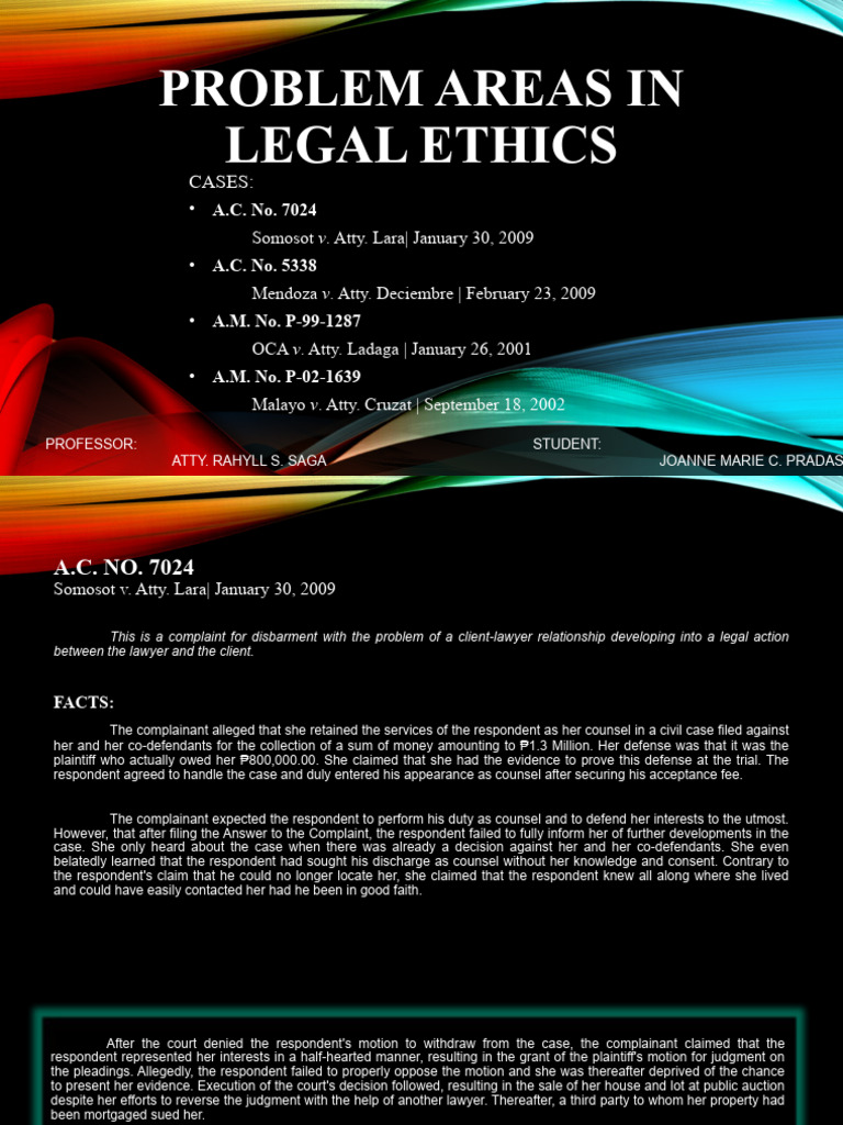 PALE Cases | PDF | Lawyer | Practice Of Law