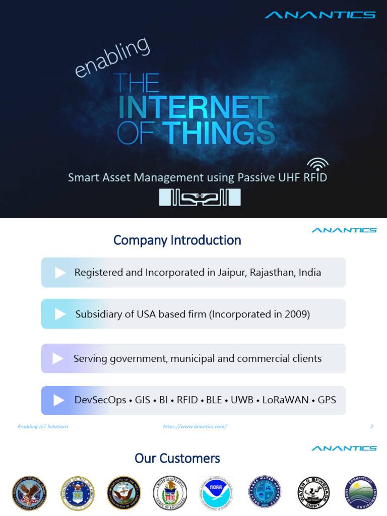 Smart Asset Management for Enterprises | PDF | Radio Frequency ...