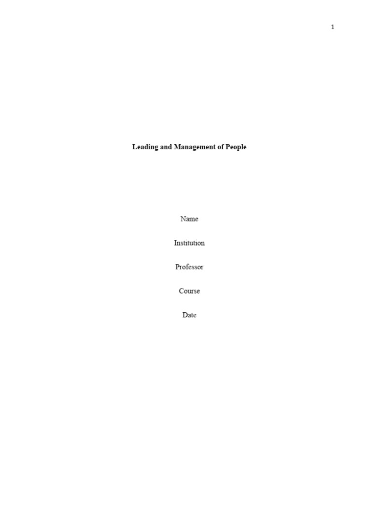 Leadership and Management in Coca-Cola | PDF | Leadership ...