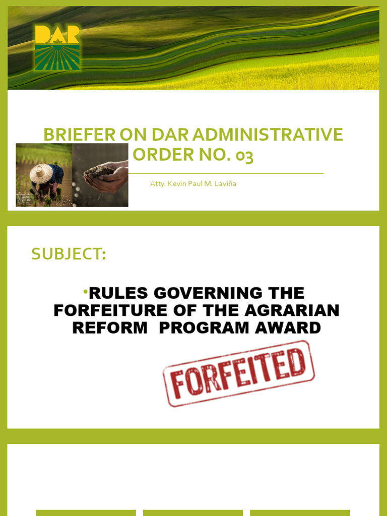 Dar Ao3 S. 2023 | Download Free PDF | Government | Private Law