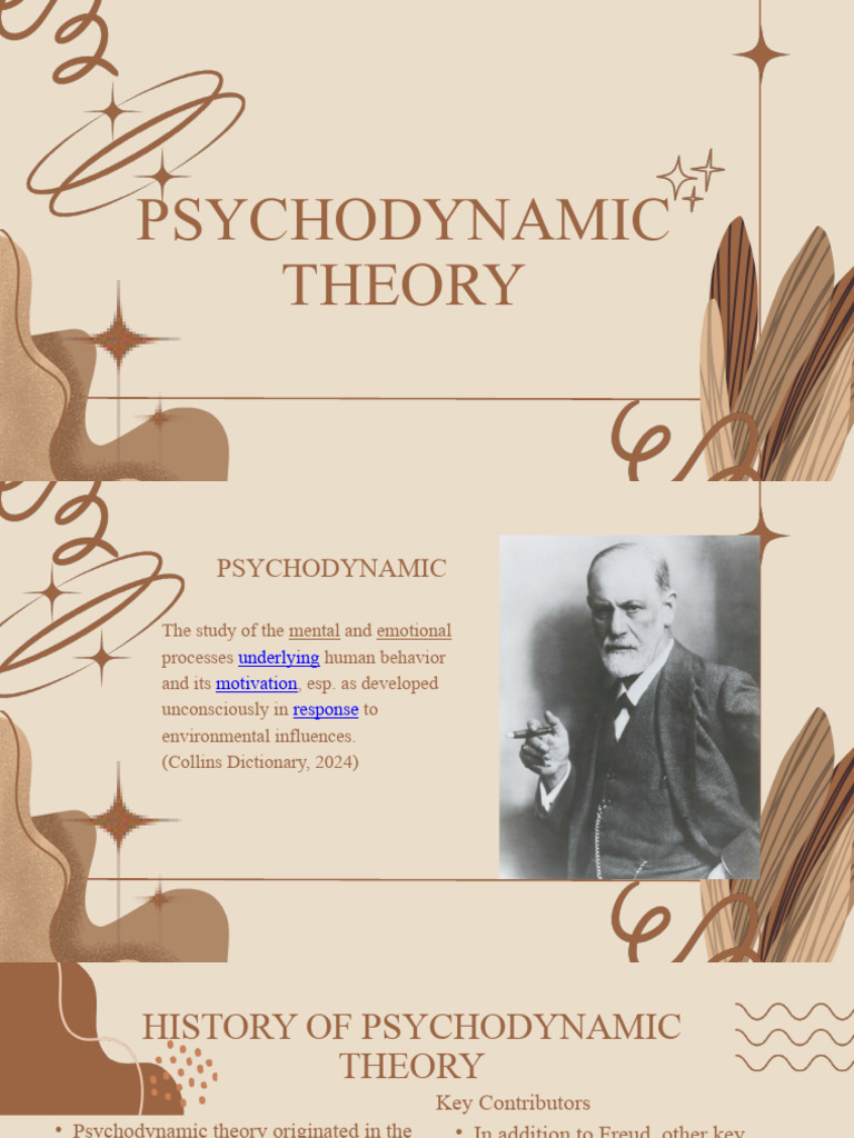 Overview of Psychodynamic Theory | PDF | Id | Psychodynamics