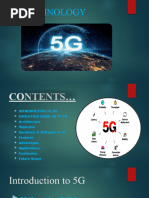 5G Technology Presentation | PDF