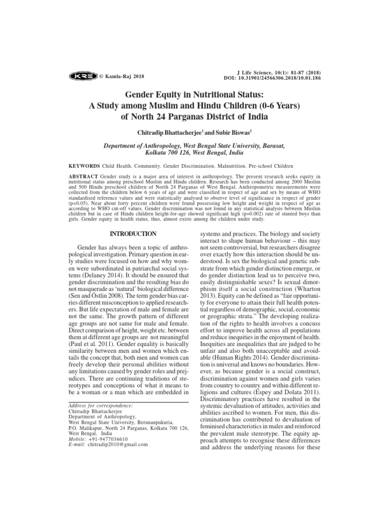 JLS 10 01 081 18 186 Bhattacherjee C TX (9) .PMD | PDF | World Health ...