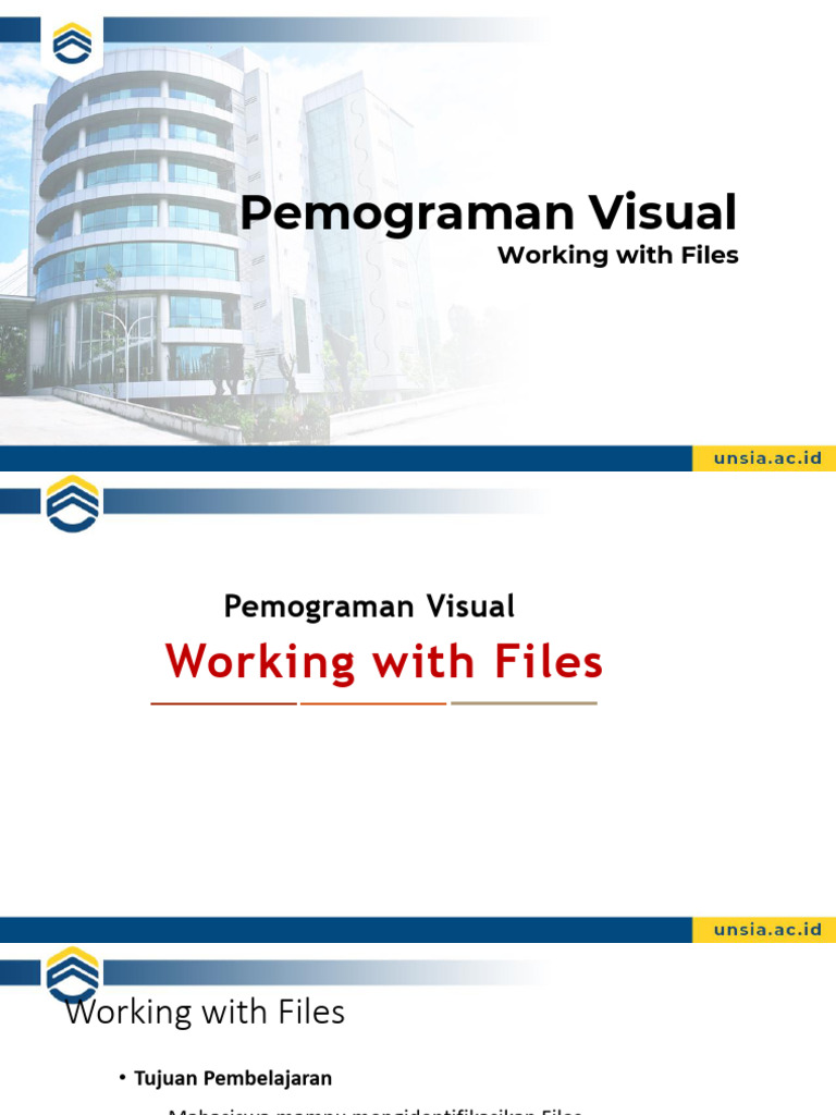 14 Working With Data Files | PDF
