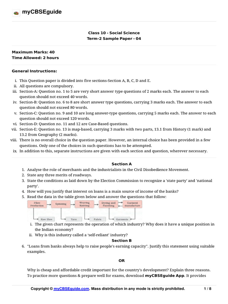 10 SST t2 sp04 | PDF | Globalization | Mahatma Gandhi