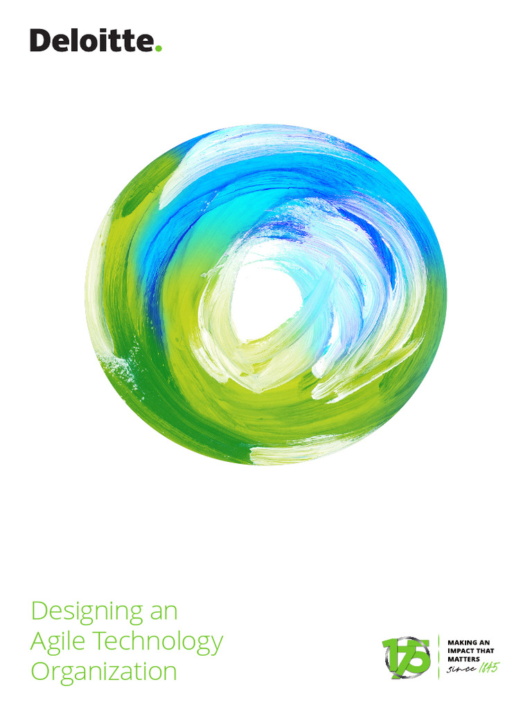 Us Agile Tech Org Pov | PDF | Agile Software Development | Leadership