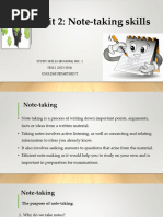 Abbreviations and Symbols For Note Taking | PDF