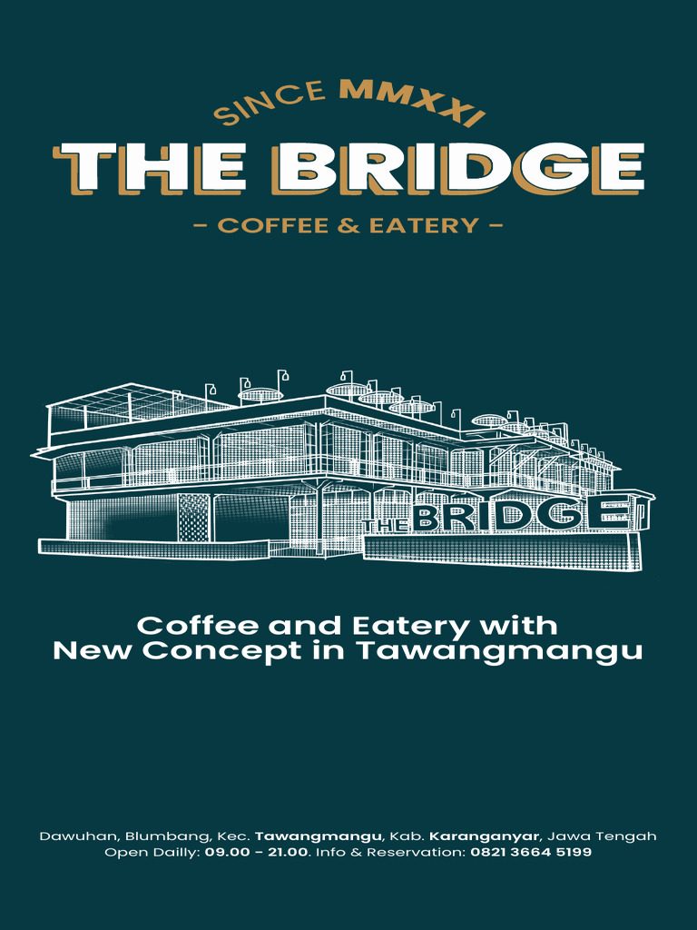 Menu The Bridge Coffee | PDF