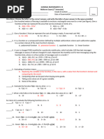 MELCS-General Mathematics | PDF | Function (Mathematics) | Logarithm
