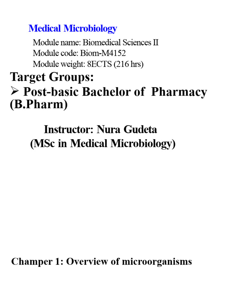 Introduction To Microbiology | PDF | Microorganism | Microbiology