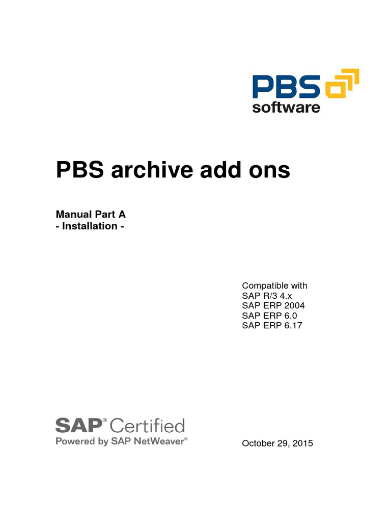 Pbs Guide | PDF | Databases | Computer File