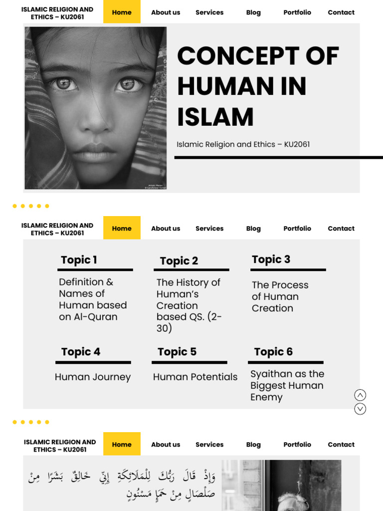 Concept of Human in Islam | PDF