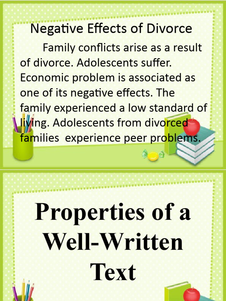 Properties of A Well Written Text | PDF | Sky | Sunset