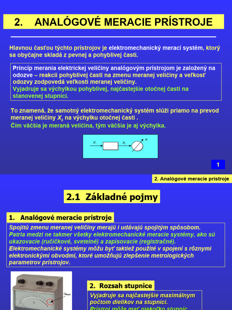 Elektrické Merania - 2 | PDF