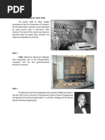 First Generation: 1940 - 1956 (Vacuum Tubes) | PDF | Technology ...