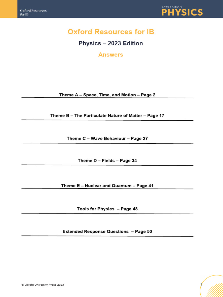 Physics - ANSWERS - Homer, Piętka and Heathcote - Fifth Edition ... Physics - ANSWERS - Homer, Piętka and Heathcote - Fifth Edition ...