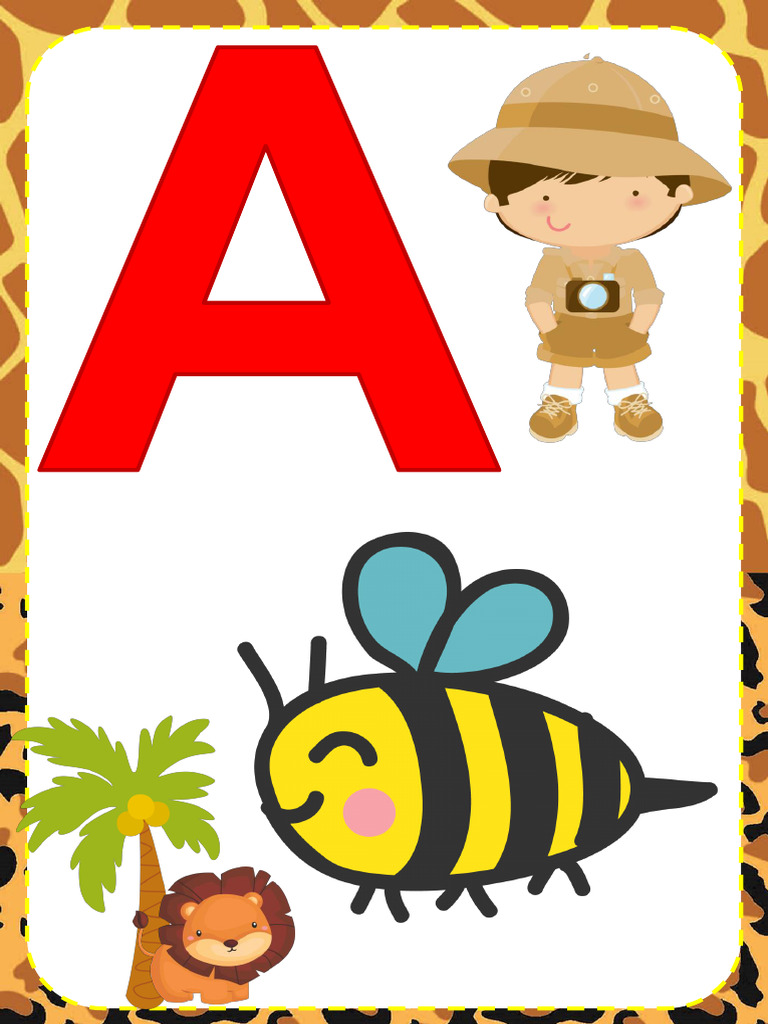 Alfabeto Ilistrado SAFARI | PDF