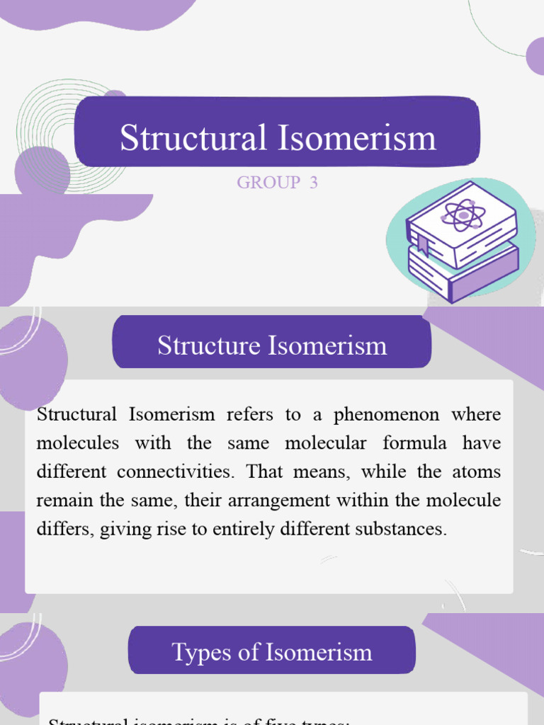 Structural Isomerism & Organic Reactions | PDF | Isomer | Chemical ...