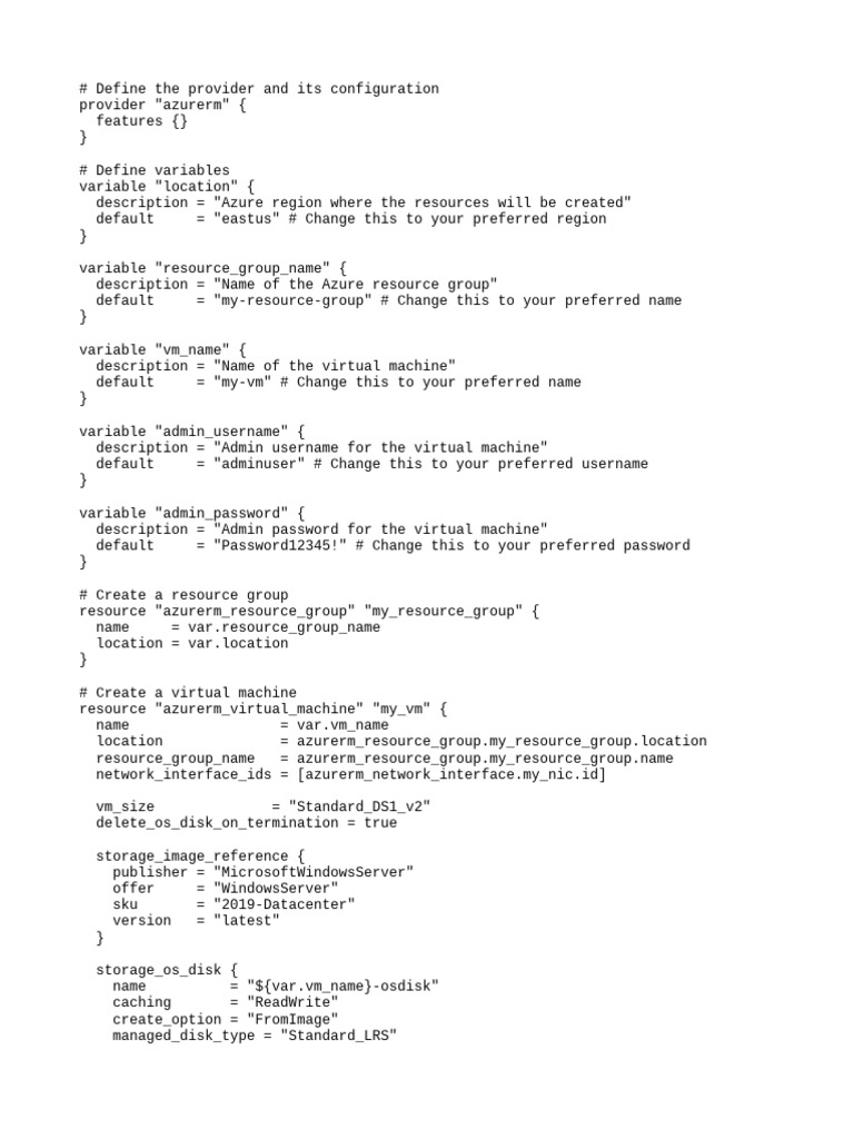 Terraform | PDF | Computer Engineering | Network Architecture