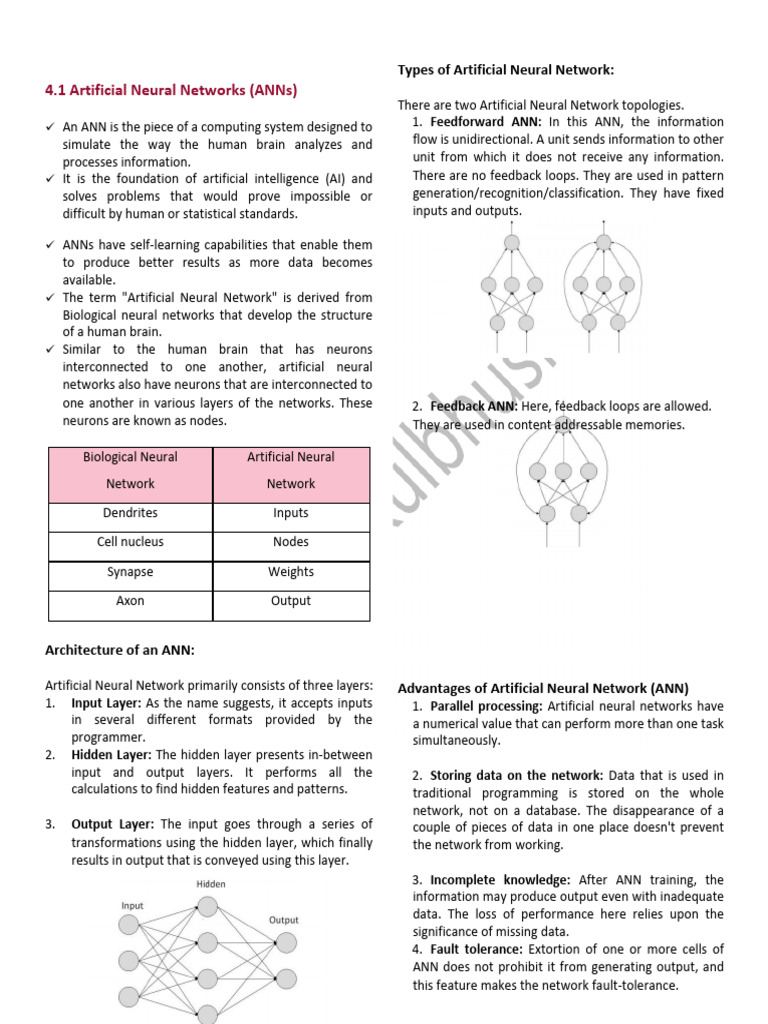 Unit 4 | PDF | Artificial Neural Network | Emerging Technologies