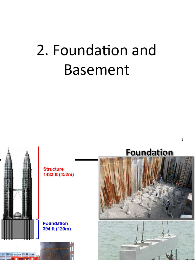Chapter 2-Foundation DEEP FOUNDATION | PDF | Deep Foundation | Foundation (Engineering)