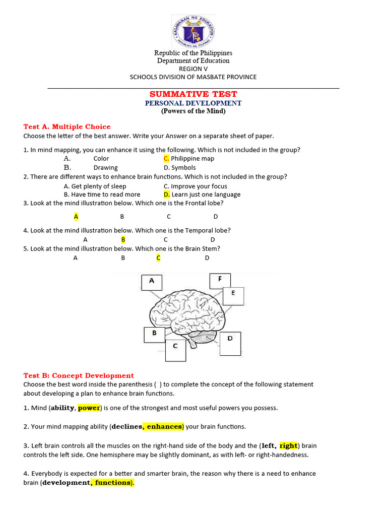 LAS-BRAIN | PDF | Mind | Lateralization Of Brain Function