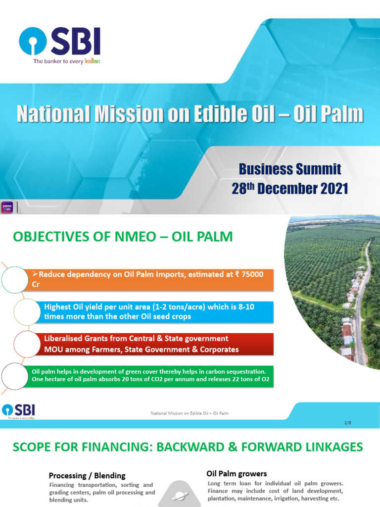 Sbi Oil Palm | PDF | Palm Oil | Agriculture