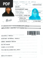 Indian Passport Sample Format 2023 | PDF