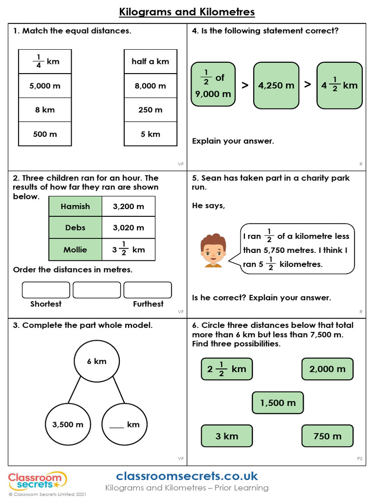 Understanding Kilograms and Kilometres | PDF | Science & Mathematics