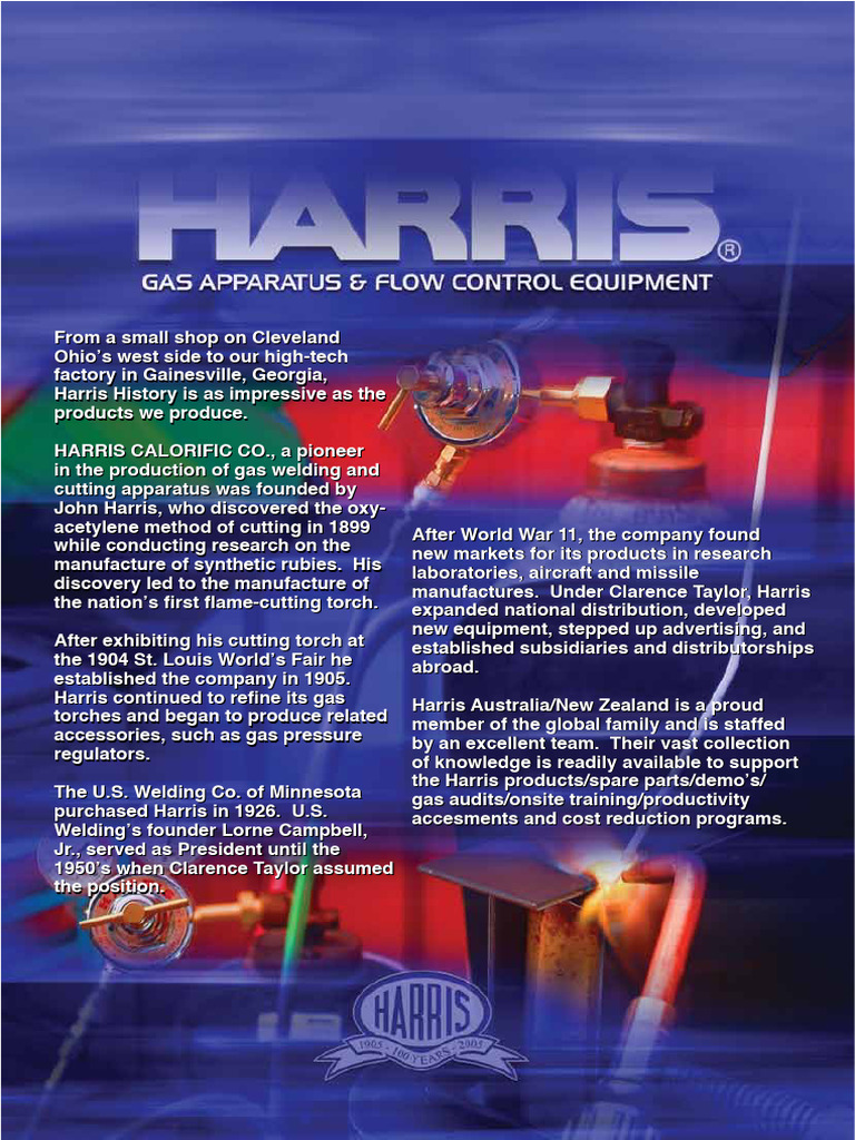 Harris Catolouge Complete | PDF | Flow Measurement | Valve