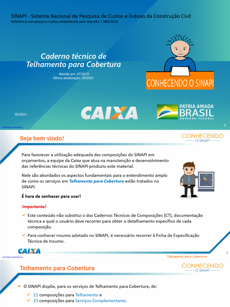 Conhecendo CT Telhamento Cobertura 05 2021 | PDF | Teto | Engenharia Estrutural