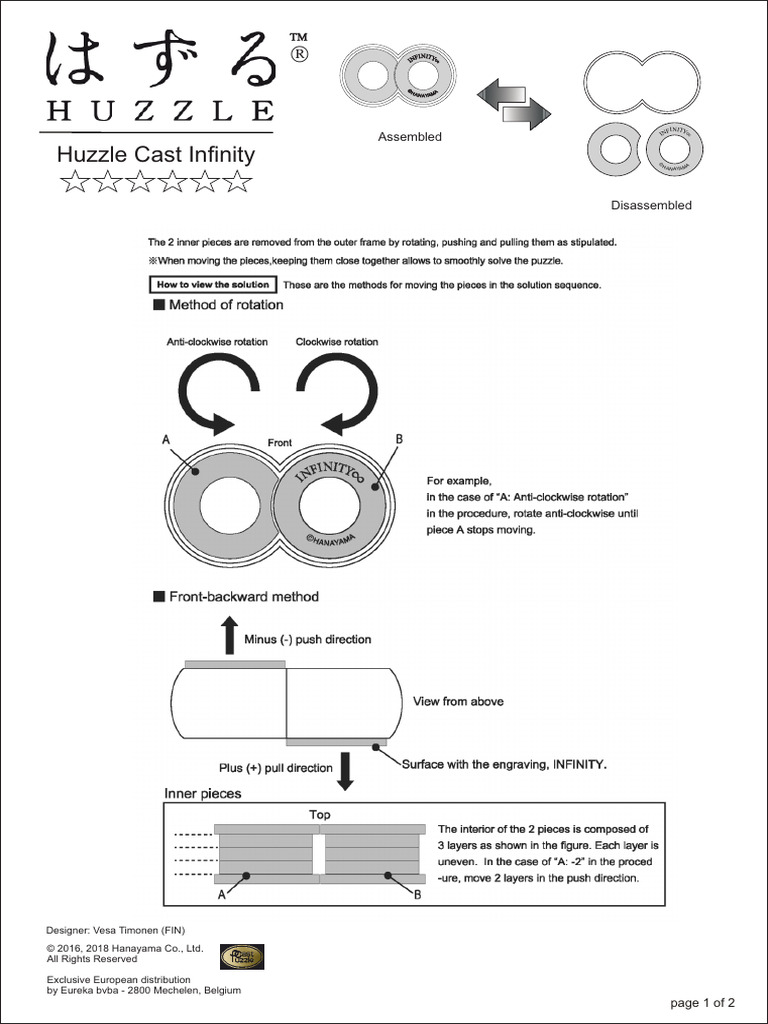 Huzzle Cast Infinity Oct 2017 | PDF