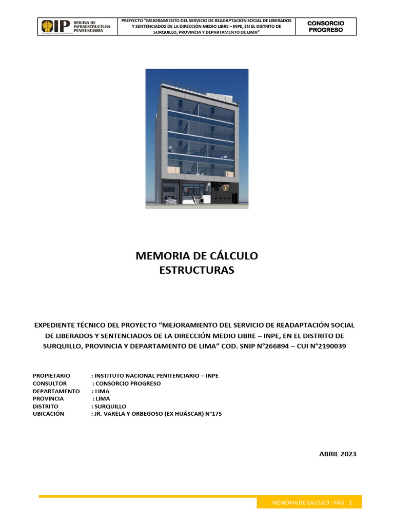 INPE-MC-ESTRUCTURAS-04.05.2023 | PDF | Viga (Estructura) | Mecánica