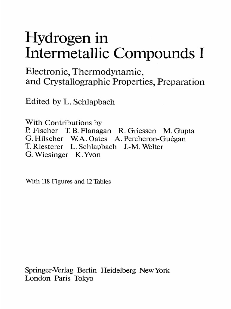 Hydrogen in IMCS | PDF | Hydrogen | Hydride